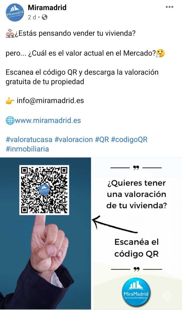 How to attract individuals using a QR code